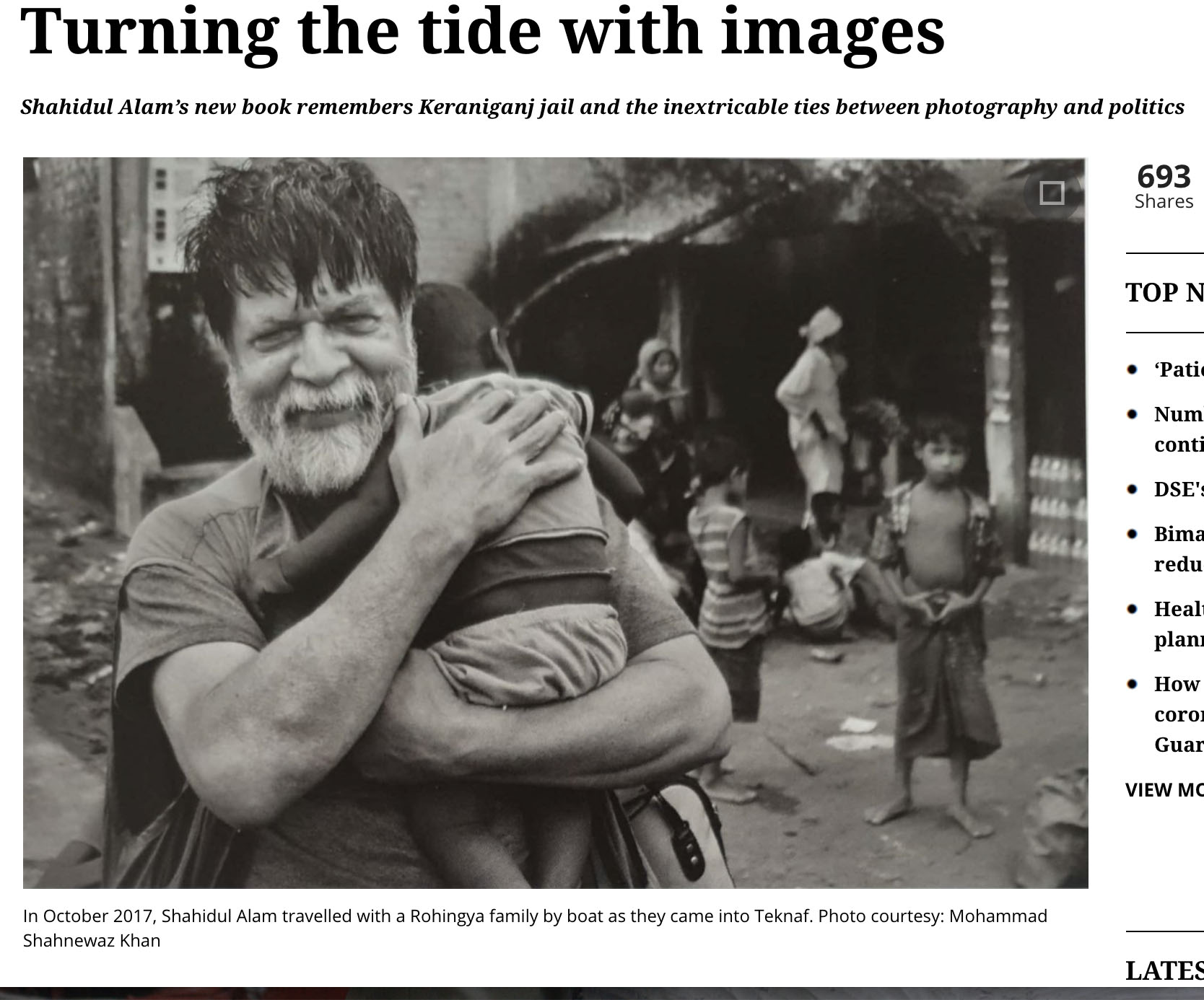The Tide Will Turn - Shahidul News